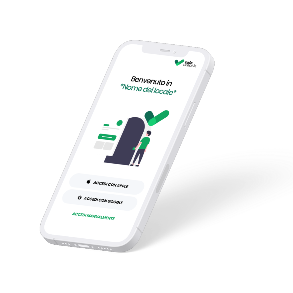 Safe Check-in - sistema controllo accessi app per aziende #1